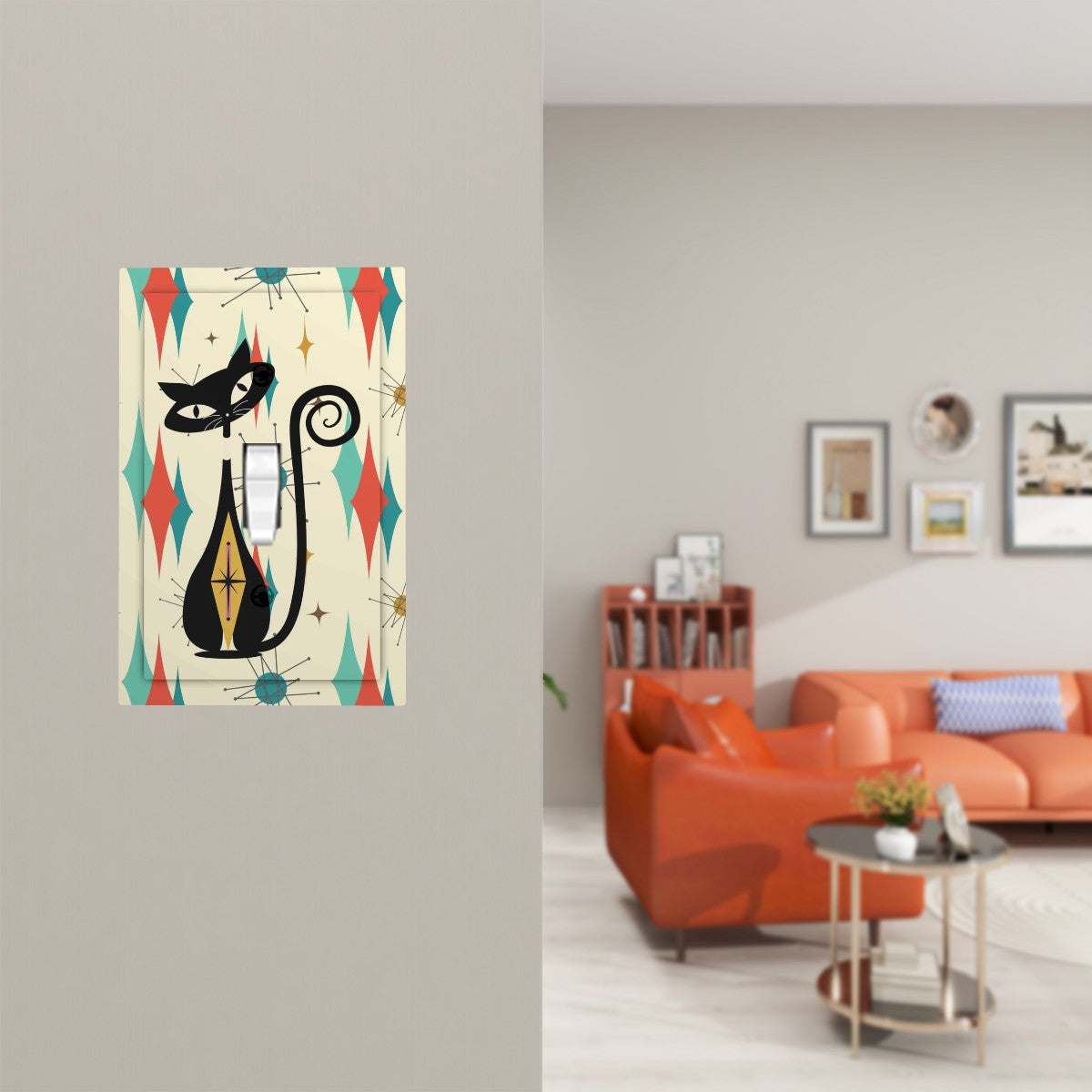 Mid Century Modern Light Switch Cover Plates – Mid Century Modern Gal