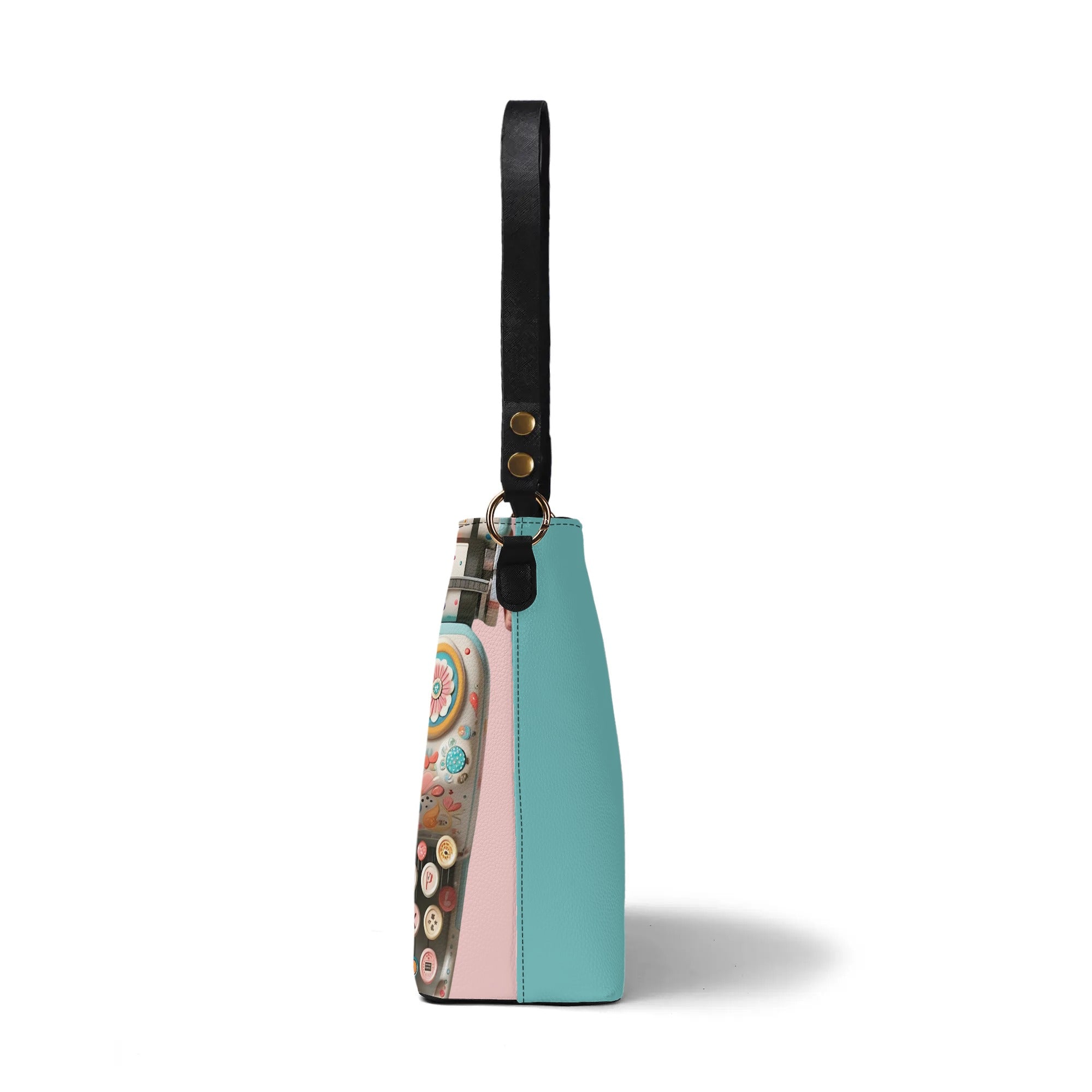 Retro Typewriter Bucket Bag, Shoulder Bag, Kitschy Quirky Fun Womens ...