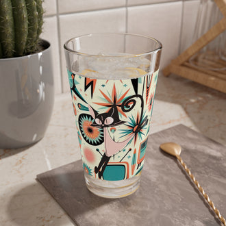 Atomic Space Kittie, Mid Century Modern Barware, 50s Style Drinkware ...