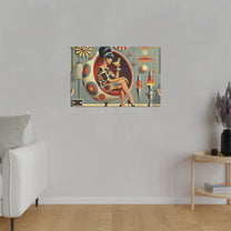 Retro Mod Gal, Atomic Age Kitschy 60s Groovy Wall Art - 8192838107291 ...