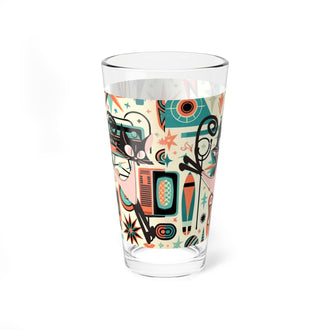 Atomic Space Kittie, Mid Century Modern Barware, 50s Style Drinkware ...