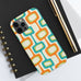 Mid Century Modern Groovy Googie Design, Colorful Smart Phone Touch ...