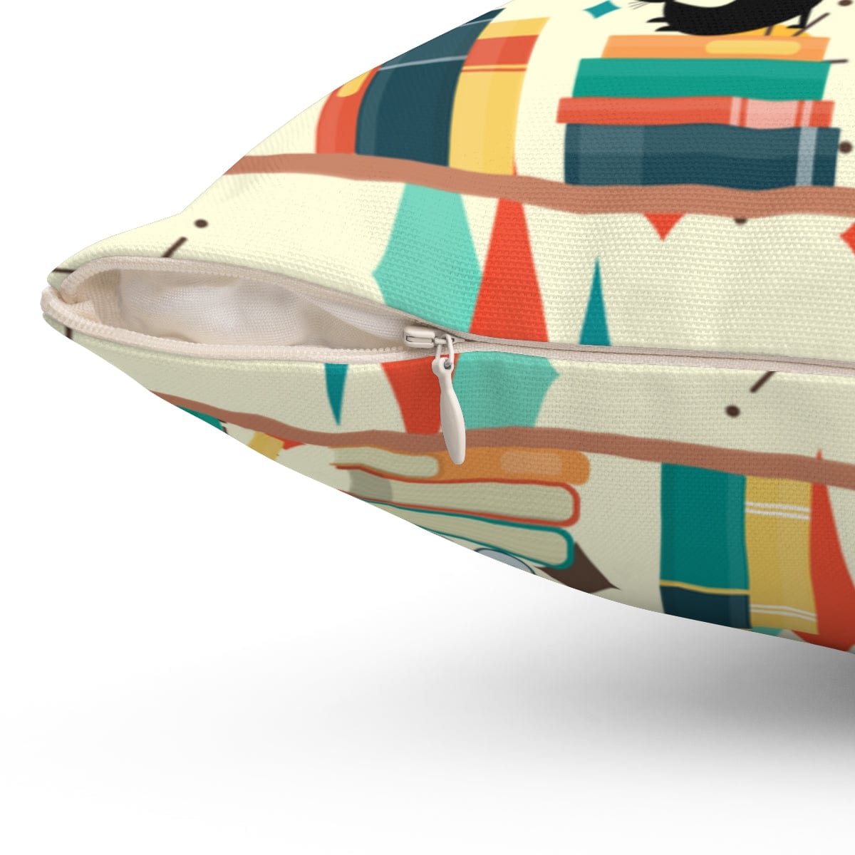 Atomic Cats, Book Lover Gifts, Mid Century Modern Pillow, Franciscan ...