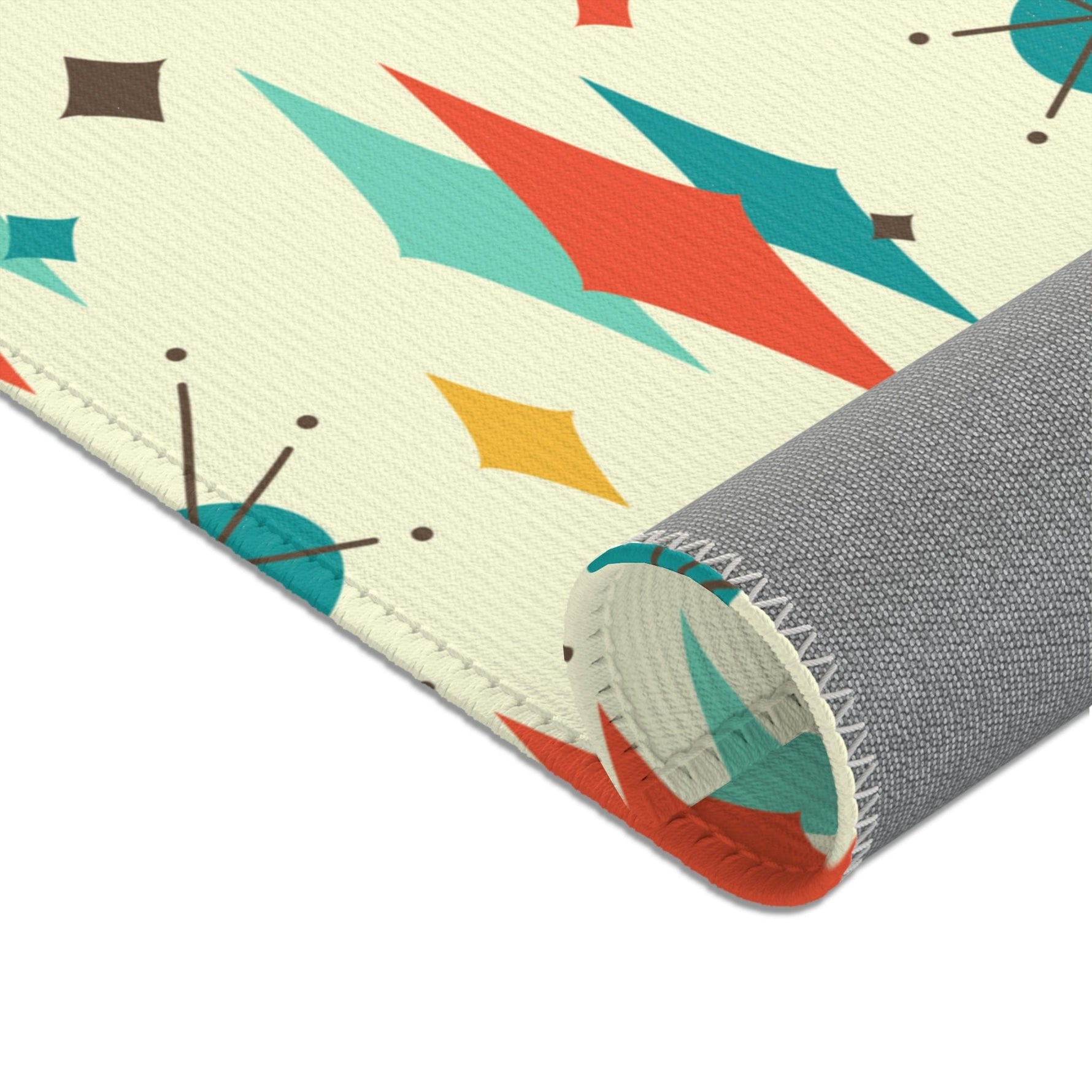 Mid Century Modern Atomic Franciscan Retro MCM Mid Mod, Creamy Beige ...