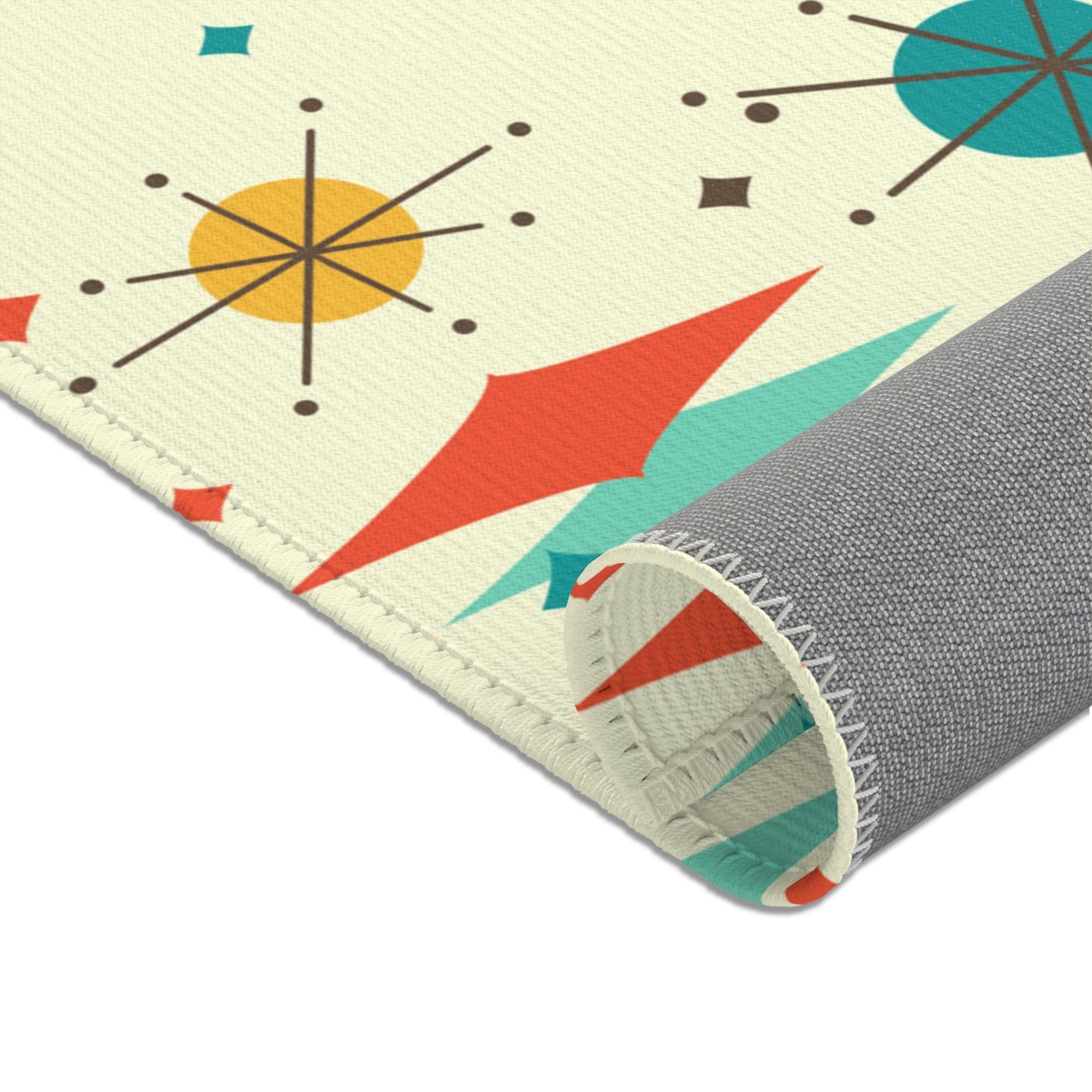 Mid Century Modern Atomic Franciscan Retro MCM Mid Mod, Creamy Beige ...