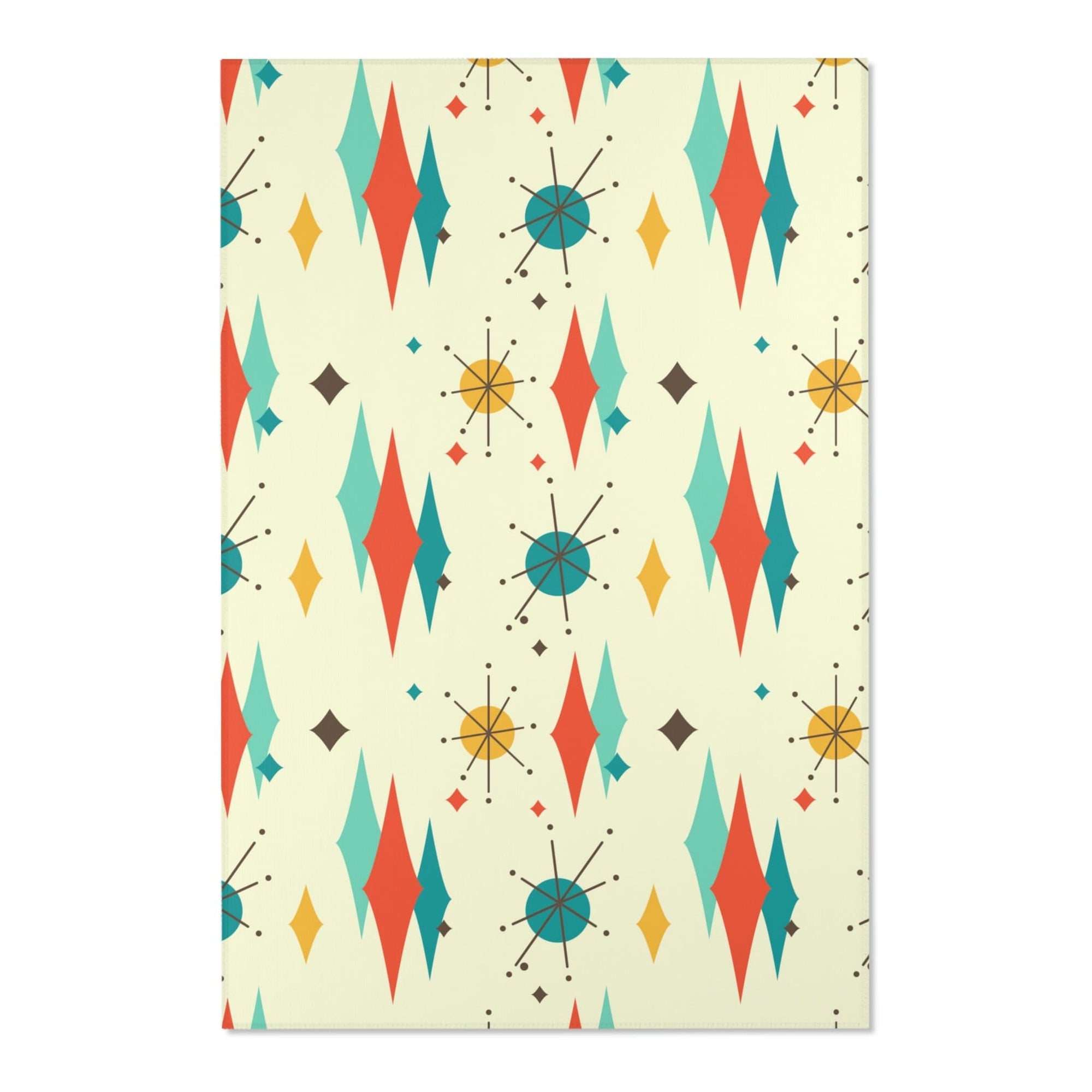 Mid Century Modern Atomic Franciscan Retro MCM Mid Mod, Creamy Beige ...