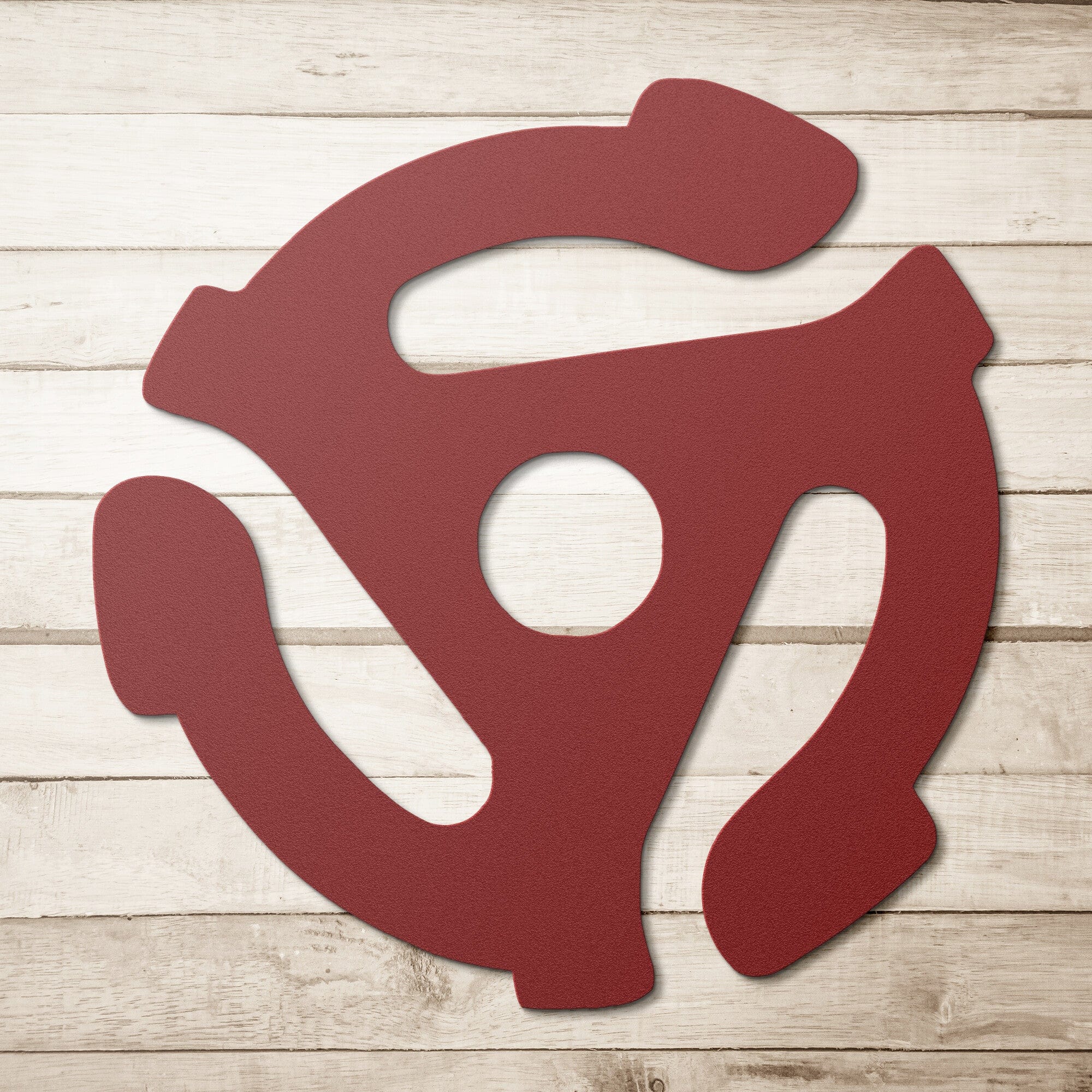 Retro 45 RPM Record Adapter Mid Century Metal Wall Art - 7565978206363 ...